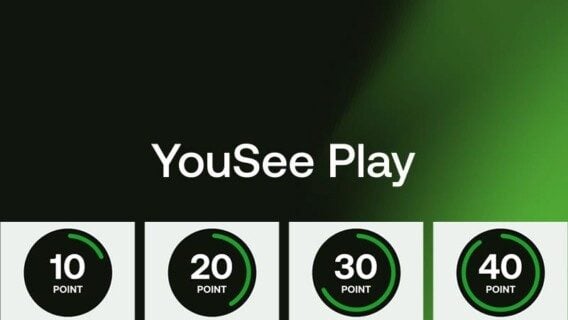 YouSee Mobil fri data fra den 1. juni 2025 til og med den 31. august 2025