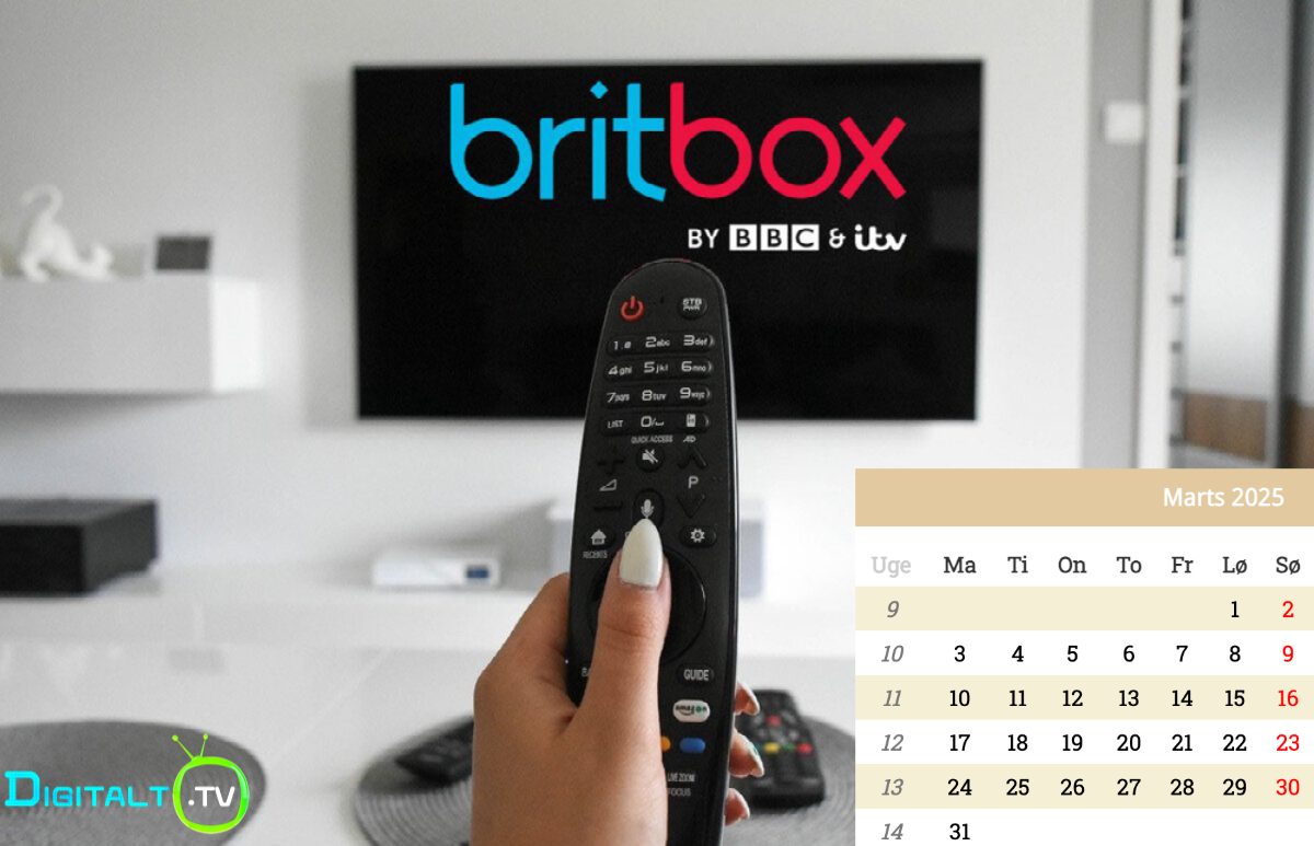 Nyt på Britbox marts 2025