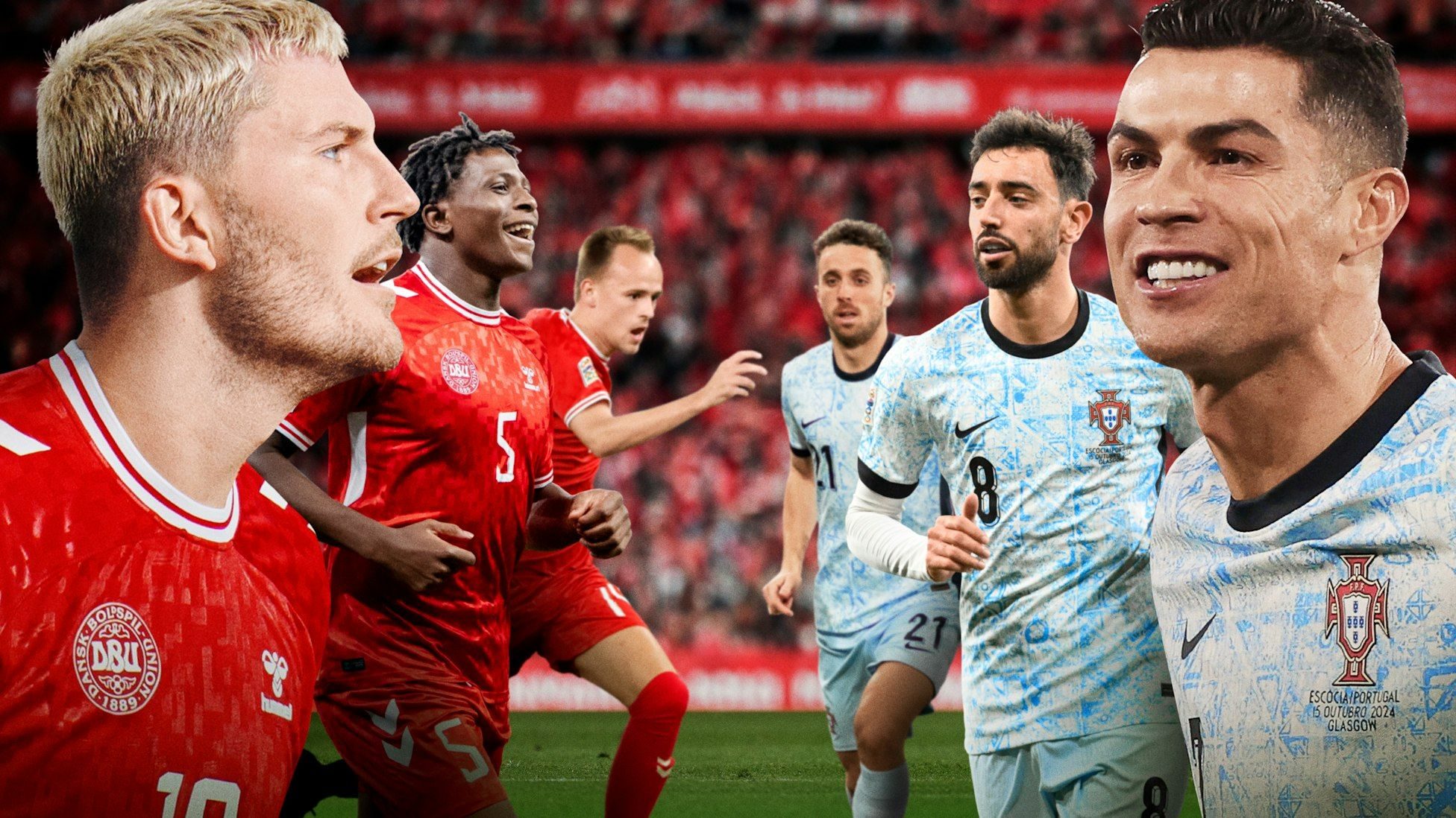 Portugal - Danmark Nations League på TV og Streaming