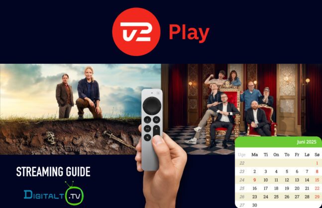 DRTV, TV 2 Play og BritBox Nyheder, Film, Serier, Premierer