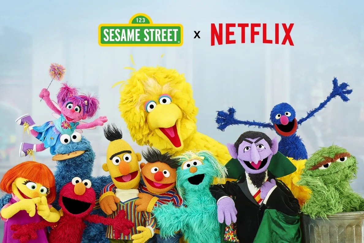 Sesame Street rykker ind på Netflix