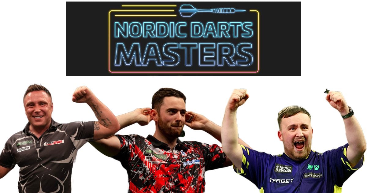 Dartstjerner kommer til Danmark - Nordic Darts Masters på TV og Streaming