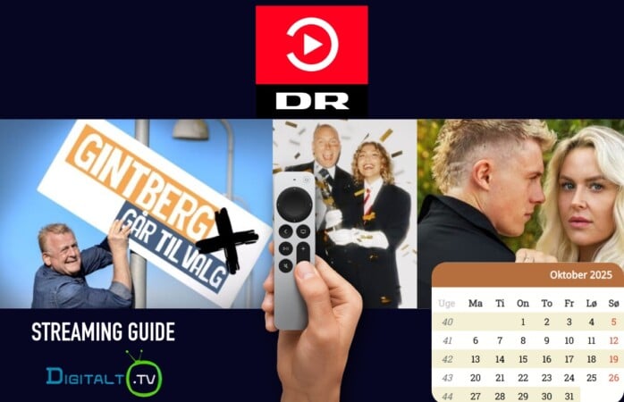 Nyt på DRTV Oktober 2025