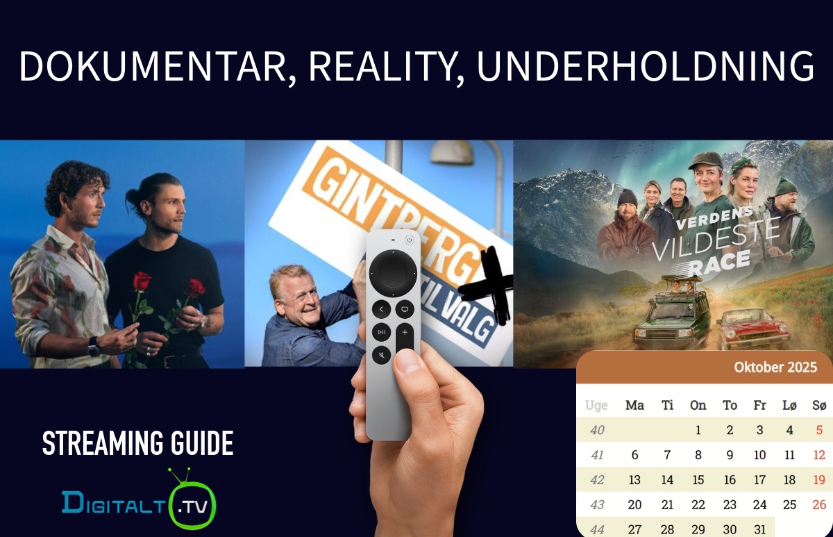 TV-Programoversigt - TV Guide for DR og TV 2 kanaler med flere