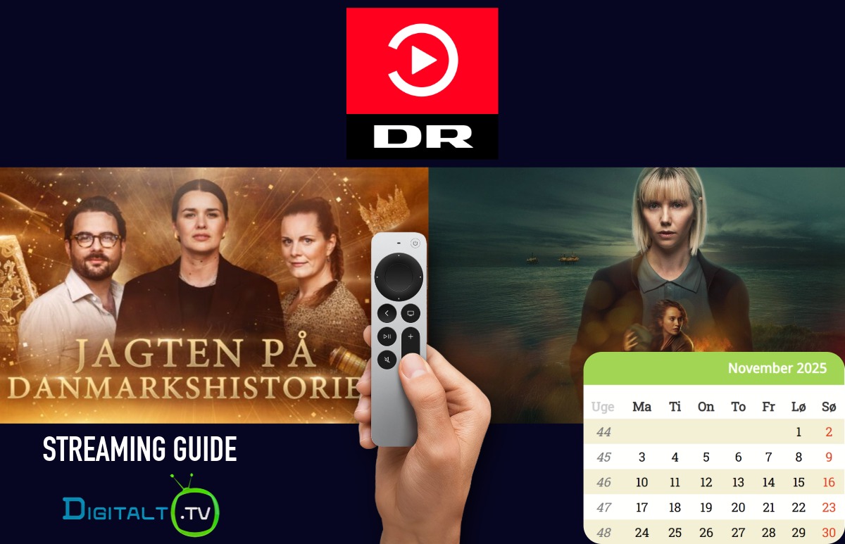 DRTV, TV 2 Play og BritBox Nyheder, Film, Serier, Premierer