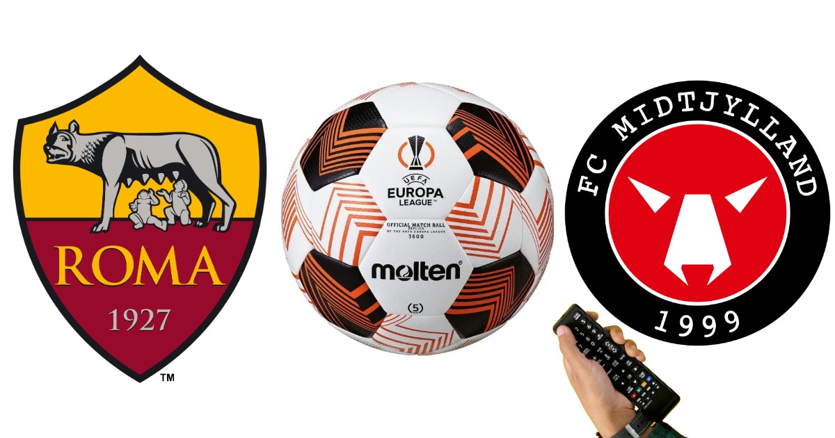 Roma – FC Midtjylland: Sådan ser du Europa League-kampen live