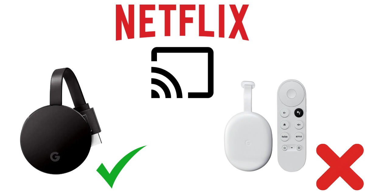 Netflix fjerner Cast på moderne enheder