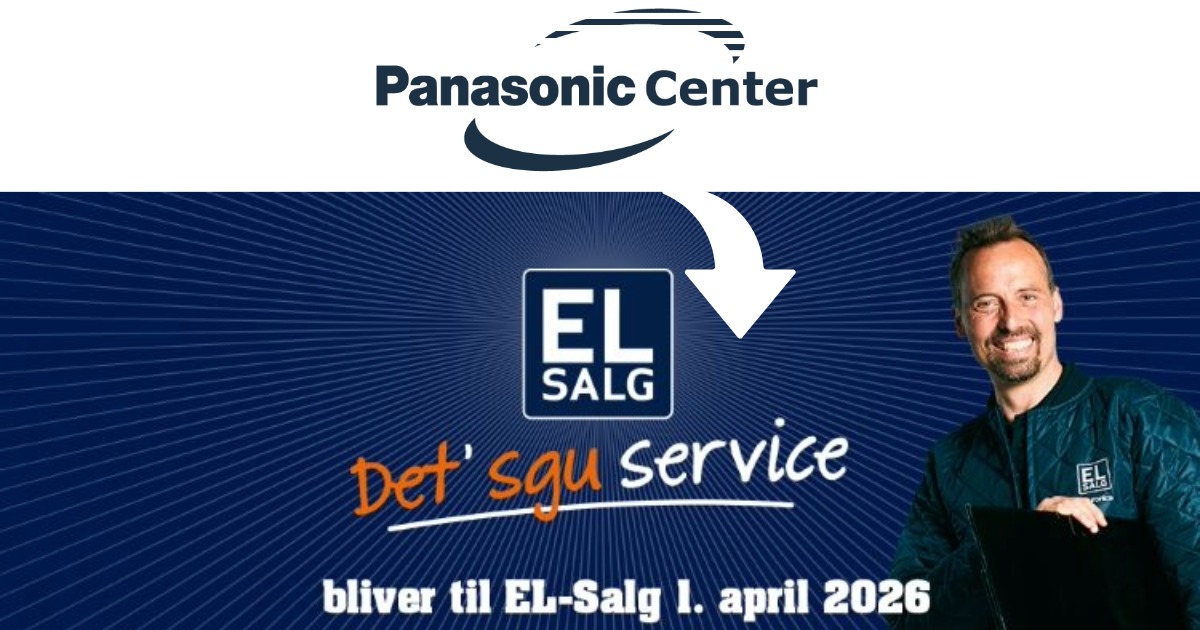 Panasonic Center bliver til El-Salg